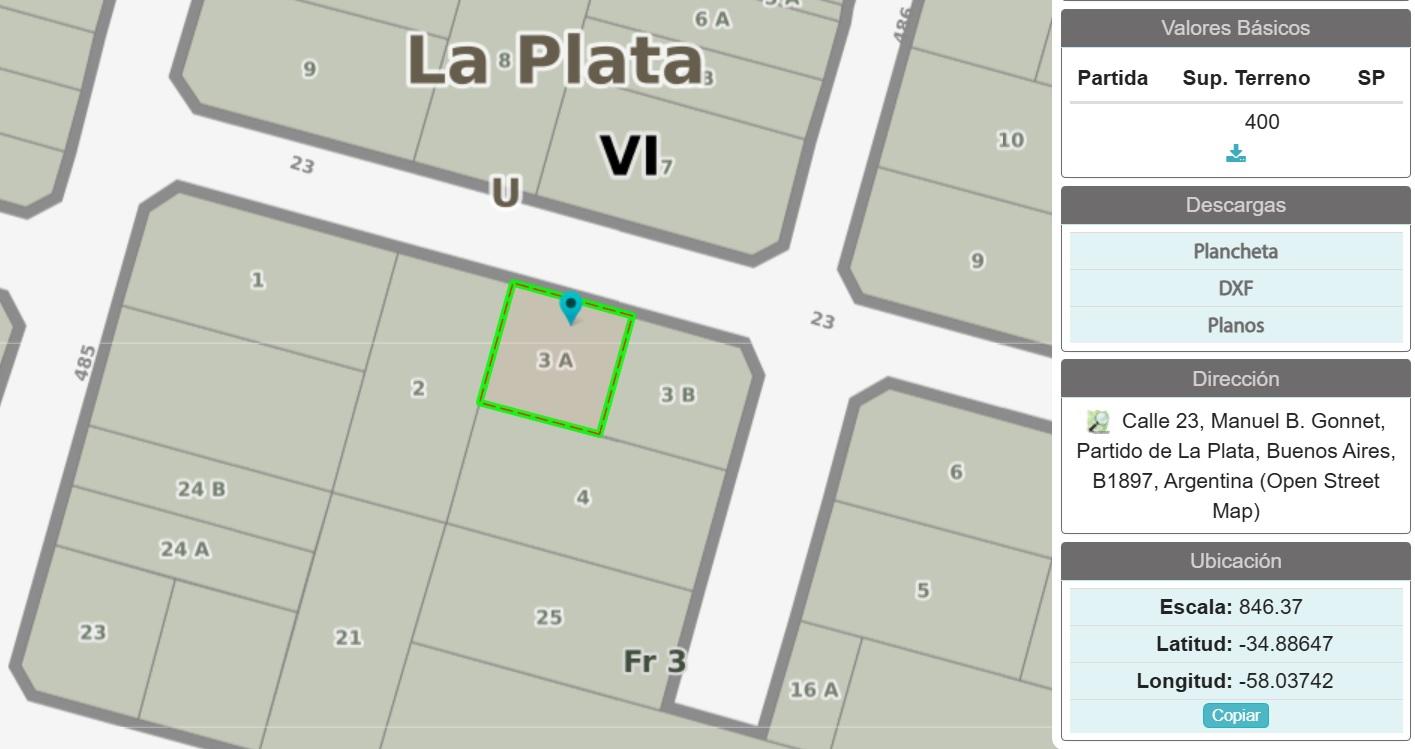 Venta | Imperdible lote en Gonnet – 400 m² en zona residencial (23 e ...